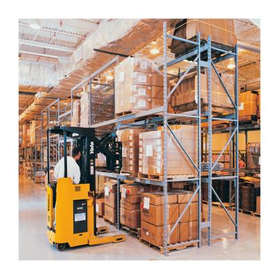 China Industrial Heavy Duty Pallet Rack Storage Shelving Steel 4000-21000kg Capacity Customizable for sale