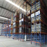 China Heavy Duty Pallet Rack Steel Warehouse Storage Racking 4000kg Capacity Customizable Size for sale