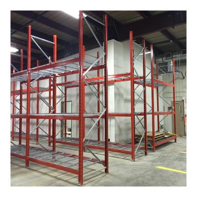 China Heavy Duty Pallet Racking Storage Rack Galvanized Steel 4000kg Capacity for Warehouse for sale