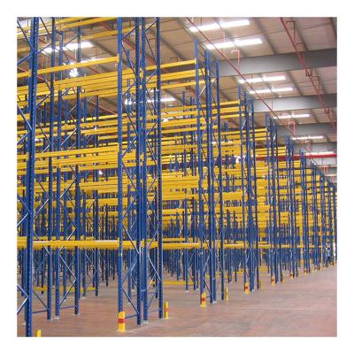 China Customizable Heavy Duty Pallet Rack Steel Shelving Unit 4000kg Capacity for Warehouse Storage for sale