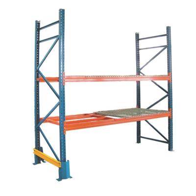 China Heavy Duty Pallet Rack Steel Storage Shelving 4000kg Capacity Customizable Size for sale