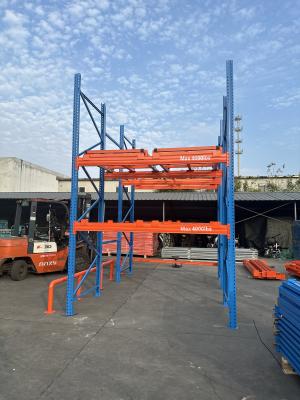 China Industrial Heavy Duty Steel Pallet Rack 4000kg Capacity Adjustable Warehouse Storage System for sale