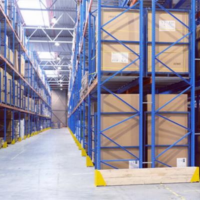 China Heavy Duty Pallet Rack Steel Warehouse Shelving 4000kg Capacity Adjustable Storage System for sale