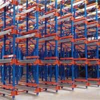 China CE Certified Radio Shuttle Pallet Racking Automated High Bay Warehouse Storage Solution for sale