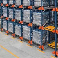 China CE Certified Radio Shuttle Pallet Racking Automated High Bay Warehouse Storage Solution for sale