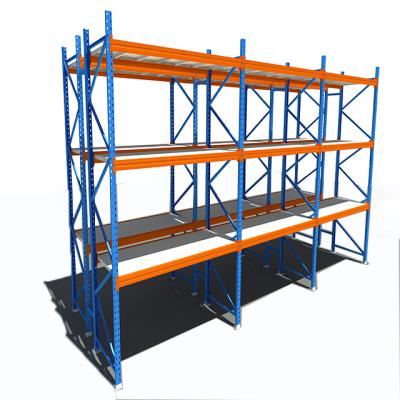 China Peterack CE CERTIFICATION Heavy Duty Pallet Rack Adjustable Layers and 1000-6000kg Loading Capacity for storage for sale