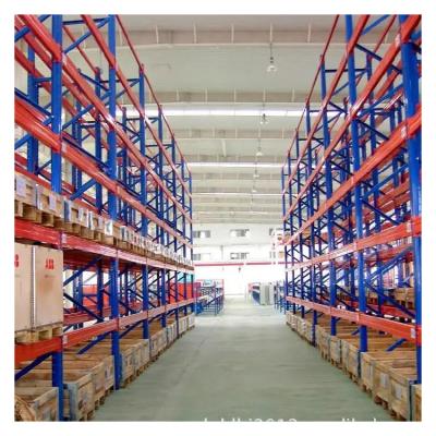 China Heavy Duty Pallet Rack Steel Warehouse Shelving 4000kg Capacity Adjustable Storage Rack Industrial Metal Shelving Unit for sale