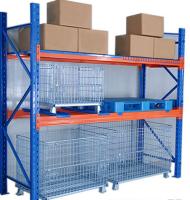 China Heavy Duty Pallet Rack Steel Warehouse Shelving 4000kg Capacity Customizable Storage Rack for sale