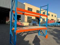 China Heavy Duty Pallet Rack 500kg-3000kg Steel Warehouse Storage Shelving for Industrial Garages for sale