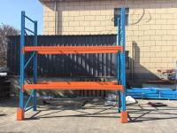China Heavy Duty Pallet Rack 1000kg Capacity Steel Warehouse Storage Shelving Adjustable Upright for sale