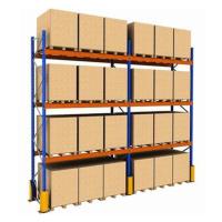 China CE Certified Heavy Duty Steel Pallet Rack 3000kg Capacity Customizable Industrial Warehouse Storage for sale