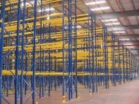 China Multi Layer Drive In Pallet Rack System 80-90% Space Utilization Cold Room Shuttle Racking for sale