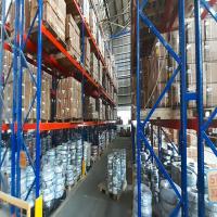 China Selective Pallet Rack Industrial Rack Factory Direct Galvanized Steel Storage Shelving 2500kg Capacity Cold Storage for sale