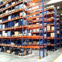 China Selective Pallet Rack Industrial Rack Factory Direct Galvanized Steel Storage Shelving 2500kg Capacity Cold Storage for sale