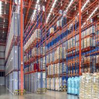 China Selective Pallet Rack Industrial Rack Factory Direct Galvanized Steel Storage Shelving 2500kg Capacity Cold Storage for sale