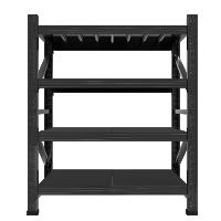 China Premium Powder Coated Steel Shelving – Medium Duty, Adjustable, 500kg Capacity, Corrosion-Resistant for sale