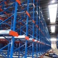 China Radio Shuttle Rack Anti Collision Safety Pallet Racking System Guard Rails End Barriers Forklift Protection for sale
