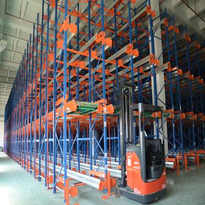 China Radio Shuttle Rack Anti Collision Safety Pallet Racking System Guard Rails End Barriers Forklift Protection for sale
