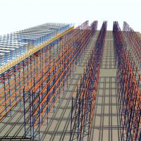 China Heavy Duty Steel Pallet Rack 2500mm Length 3000kg Capacity Anti-Corrosion Warehouse Storage for sale
