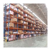 China OEM ODM Warehouse Pallet Rack 2700mm Beam 12000kg Bay Capacity With Beam Label Holders for sale