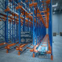 China Peterack OEM ODM Corrosion Resistant Radio Shuttle Rack Q235 Steel Powder Coated Bulk Warehouse Equipment for sale