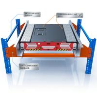 China Peterack OEM ODM Corrosion Resistant Radio Shuttle Rack Q235 Steel Powder Coated Bulk Warehouse Equipment for sale