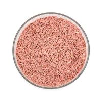 China 100% Natural Flushable Peach Cat Litter - Dust-Free Strip Granules with Fast Clumping for Easy Scooping for sale