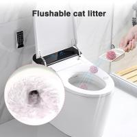 China Peach Tofu Cat Litter - Hard Clumping Odor Control Flushable Pet Sand for Multi-Cat Households for sale
