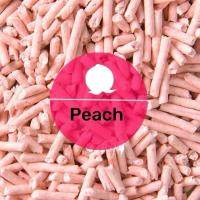 China Peach Scented Tofu Cat Litter 1.5mm-2.0mm Sizes | Flushable, Dust-Free, Odor Control for sale