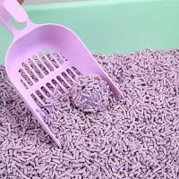 China 1.5mm 1.8mm 2.0mm Lavender Cat Litter - Natural Pea Corn Starch, Odor Control, Flushable for sale