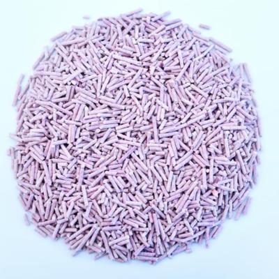China OEM Natural 1.5mm Lavender Cat Litter with Fast Clumping and Strong Deodorizing for Pet Cleaning for sale