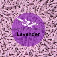 China OEM Natural 1.5mm Lavender Cat Litter with Fast Clumping and Strong Deodorizing for Pet Cleaning for sale
