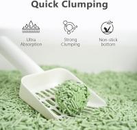 China Non-Stick Green Tea Tofu Cat Litter | 100% Natural Strip-Type Formula with Superior Absorbency and Dust-Free Performance for sale