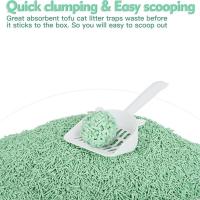 China Starhong Green Tea Cat Litter - Flushable Organic Soybean Clumping Formula with 10+ Years OEM Experience for Multiple Cats for sale