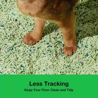 China Natural Green Tea Cat Litter 0.15cm Eco Friendly Clumping Formula for Multi-Cat Households for sale