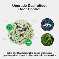 China Natural Green Tea Cat Litter 0.15cm Eco Friendly Clumping Formula for Multi-Cat Households for sale