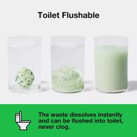 China Natural Green Tea Cat Litter 0.15cm Eco Friendly Clumping Formula for Multi-Cat Households for sale