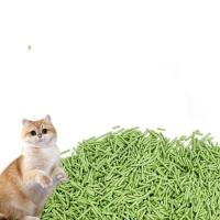 China Green Tea Tofu Cat Litter 1.8mm Strip Type with ISO9001 Certification for Multiple Cats - Eco-Friendly Pet Litter for sale