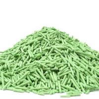 China Green Tea Tofu Cat Litter 1.8mm Strip Type with ISO9001 Certification for Multiple Cats - Eco-Friendly Pet Litter for sale