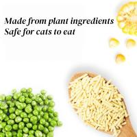 China Low Tracking Soybean Corn Cat Litter 1.5mm-2.0mm Dust-Free Plant-Based Tofu Litter Sand for sale