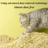 China Low Tracking Soybean Corn Cat Litter 1.5mm-2.0mm Dust-Free Plant-Based Tofu Litter Sand for sale