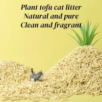 China Low Tracking Soybean Corn Cat Litter 1.5mm-2.0mm Dust-Free Plant-Based Tofu Litter Sand for sale