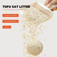China Natural Tofu Cat Litter 6L Dust Free with Superior Odor Control and Fast Clumping for Pet Safety for sale