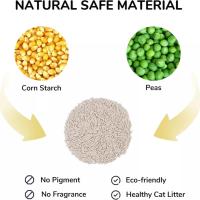 China OEM Tofu Cat Litter 1.5mm Granules - Plant-Based Clumping, Dust-Free, Eco-Friendly Pet Litter for sale