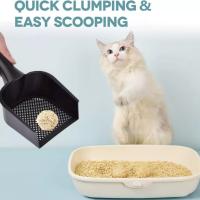 China White Strip Tofu Cat Litter 1.5mm Dust Free Flushable Eco-Friendly Odor Control for sale