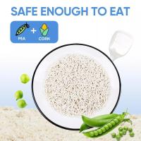 China Natural Tofu Cat Litter with 1.5mm-2.0mm Granules | Dust-Free Clumping Formula | ISO9001 BSCI Certified for sale