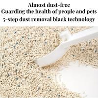 China OEM Tofu Cat Litter 1.5mm 1.8mm 2.0mm Sizes - Biodegradable Clumping Unscented Customizable for sale