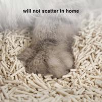 China Low Dust Premium Tofu Cat Litter - Eco-Friendly Flushable Pellets with Custom Scents and 3-5 Day Production for sale