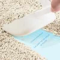 China High Absorbent Flushable Tofu Cat Litter 100% Natural Eco-Friendly Strip Type Dust Free Pet Supply for sale