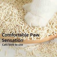 China Starhong Tofu Cat Litter 1.5mm Strip Shape - Flushable, Dust-Free Eco-Friendly Plant Fiber for sale